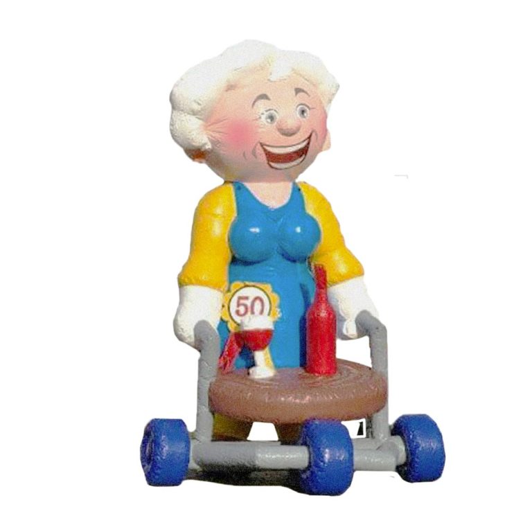 Sarah rollator - OpblaasBaas opblaaspoppen feestverhuur